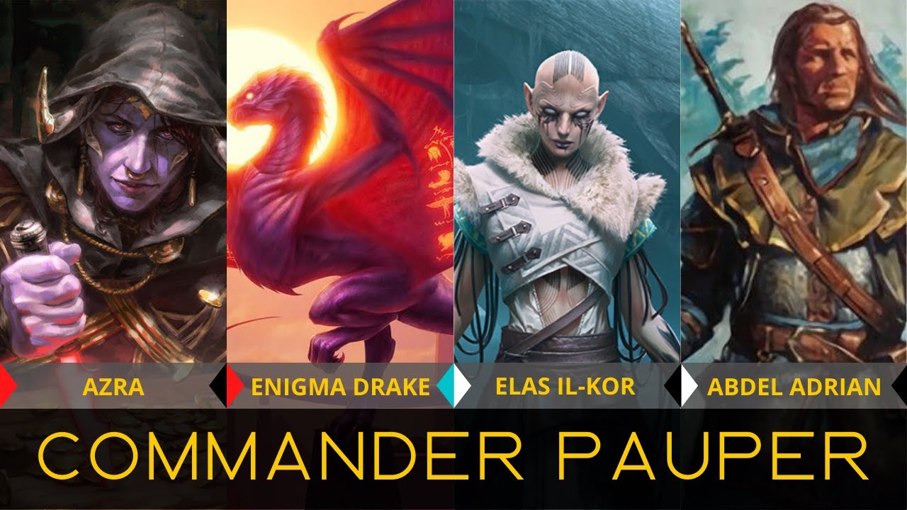 Commander Pauper mesão EP 2 - Azra Oddsmaker x Enigma Drake x Elas IL ...