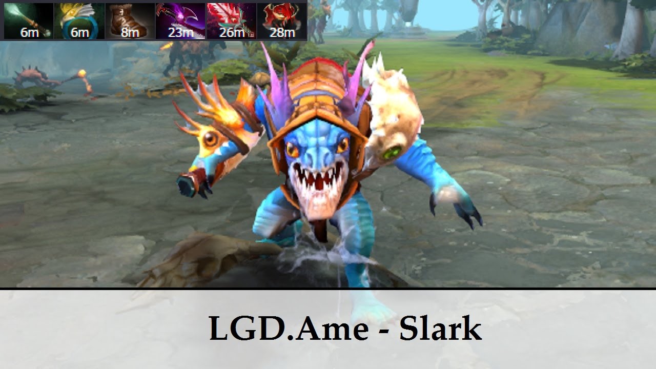LGD.Ame - Slark | Dota 2 gameplay - YouTube