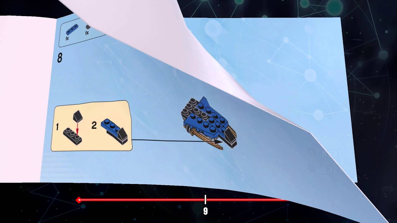 LEGO Dimensions 71215 Jay Storm Fighter Build Instructions - YouTube
