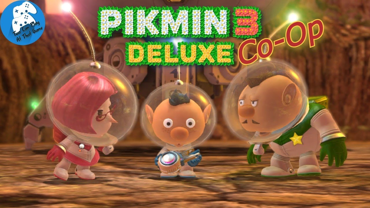 Pikmin 3 Deluxe - Formidable Oak! (Co-Op Gameplay) - YouTube