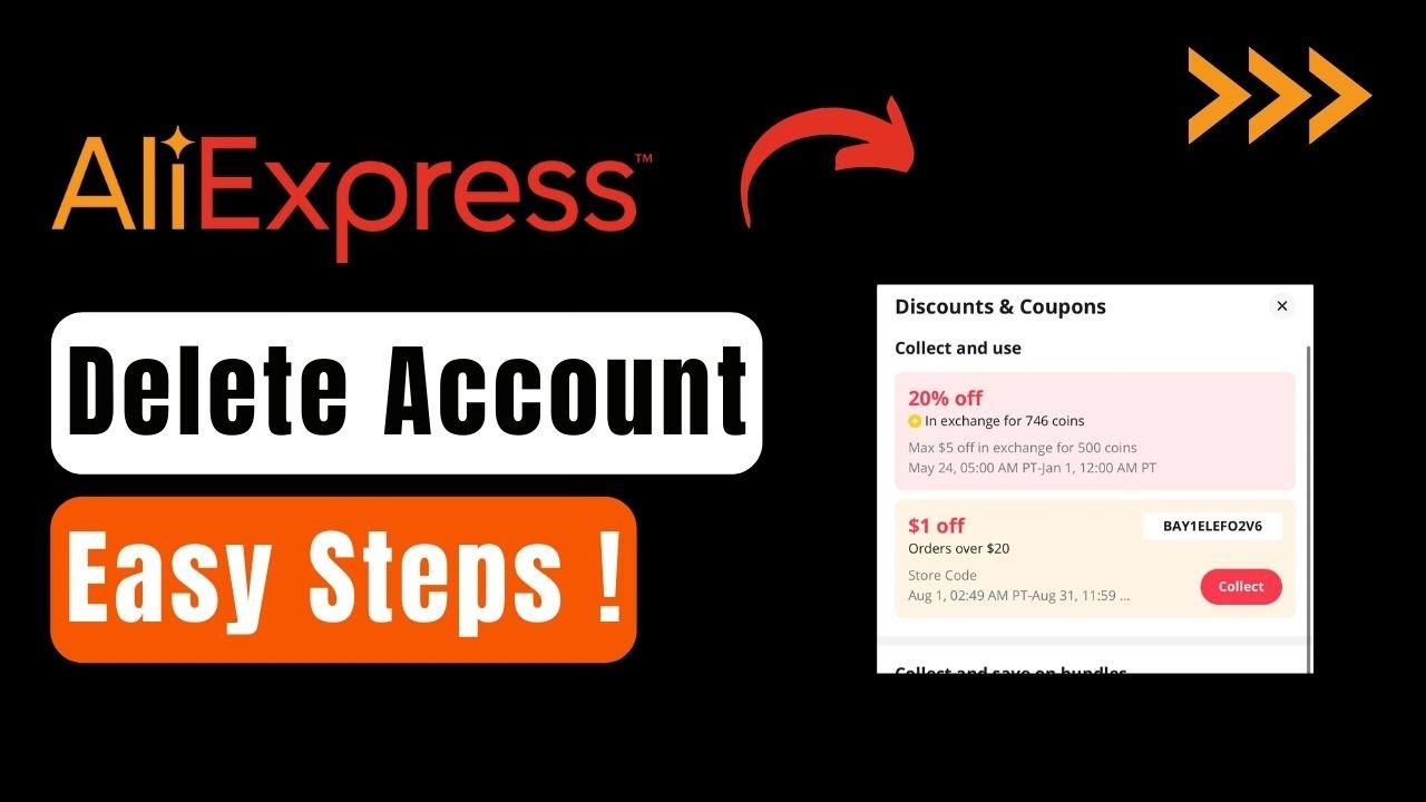 How To Delete AliExpress Account ! - YouTube