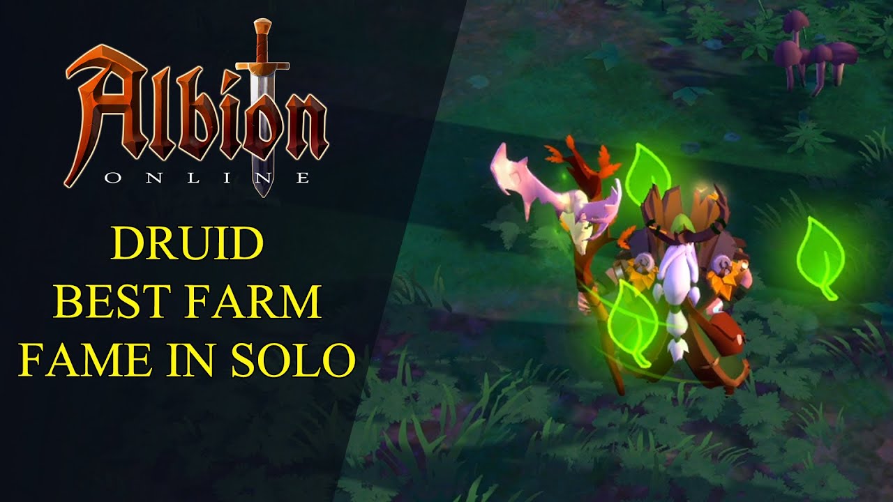 Albion online :🔥DRUID - THE BEST SOLO FARMING FAME🔥 - YouTube