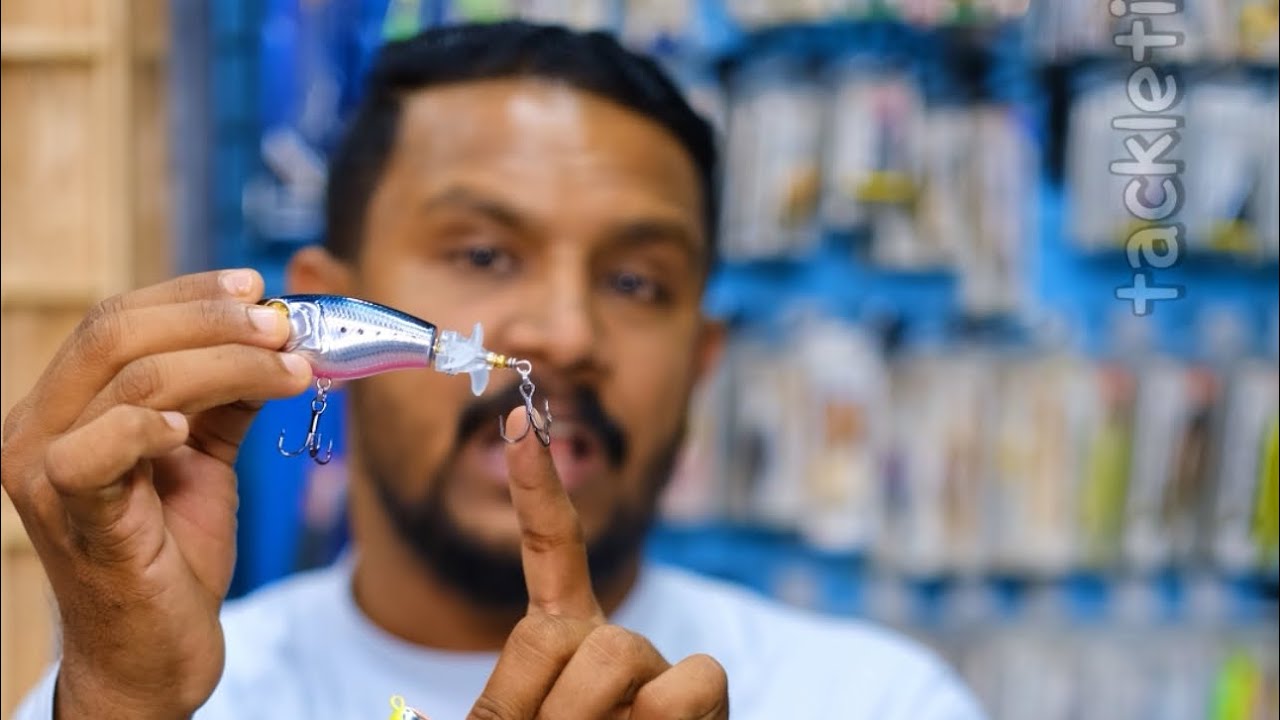 Blue-finned Mahseer & Malabar Snake Head Special lure Benthic Plop Plop ...