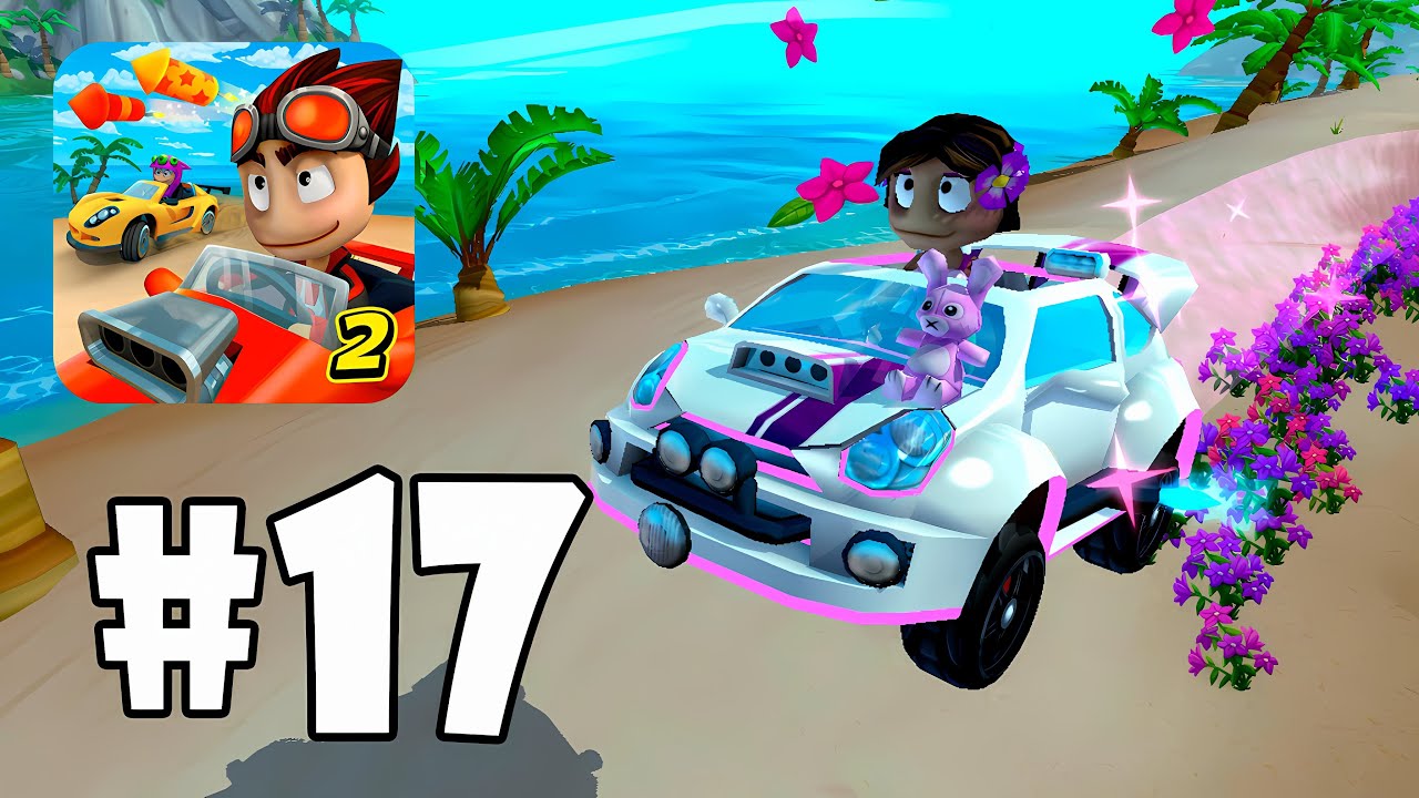 Beach Buggy Racing 2 | Gameplay en Español | #17 Jugando con el Micro EX y Leilani (Android ...