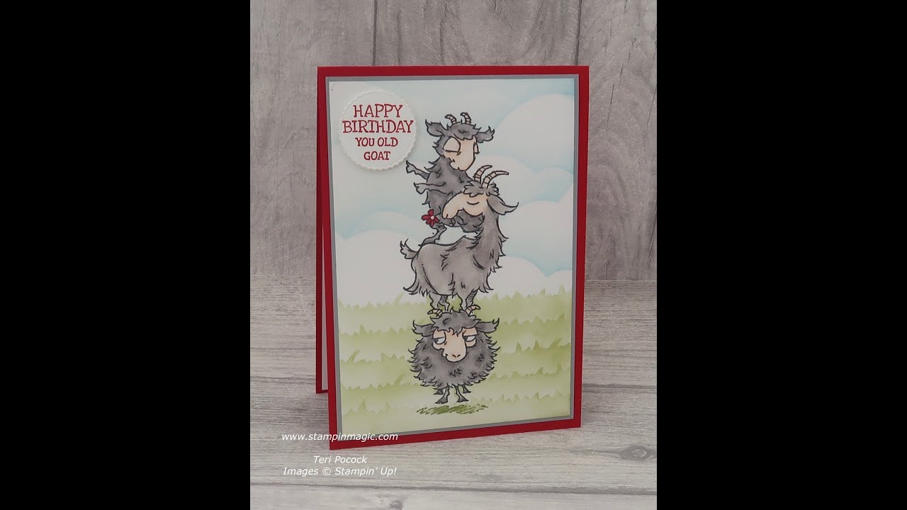 Way To Goat - Stack Of Goats With Masking - YouTube