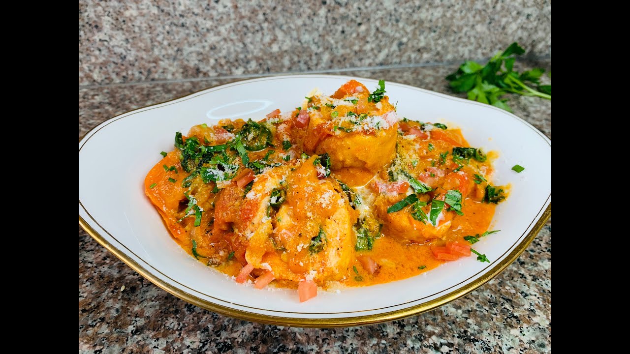 Coorg - Creamy Chicken Roulade- Tuscan Chicken - Pinwheel Chicken - How ...