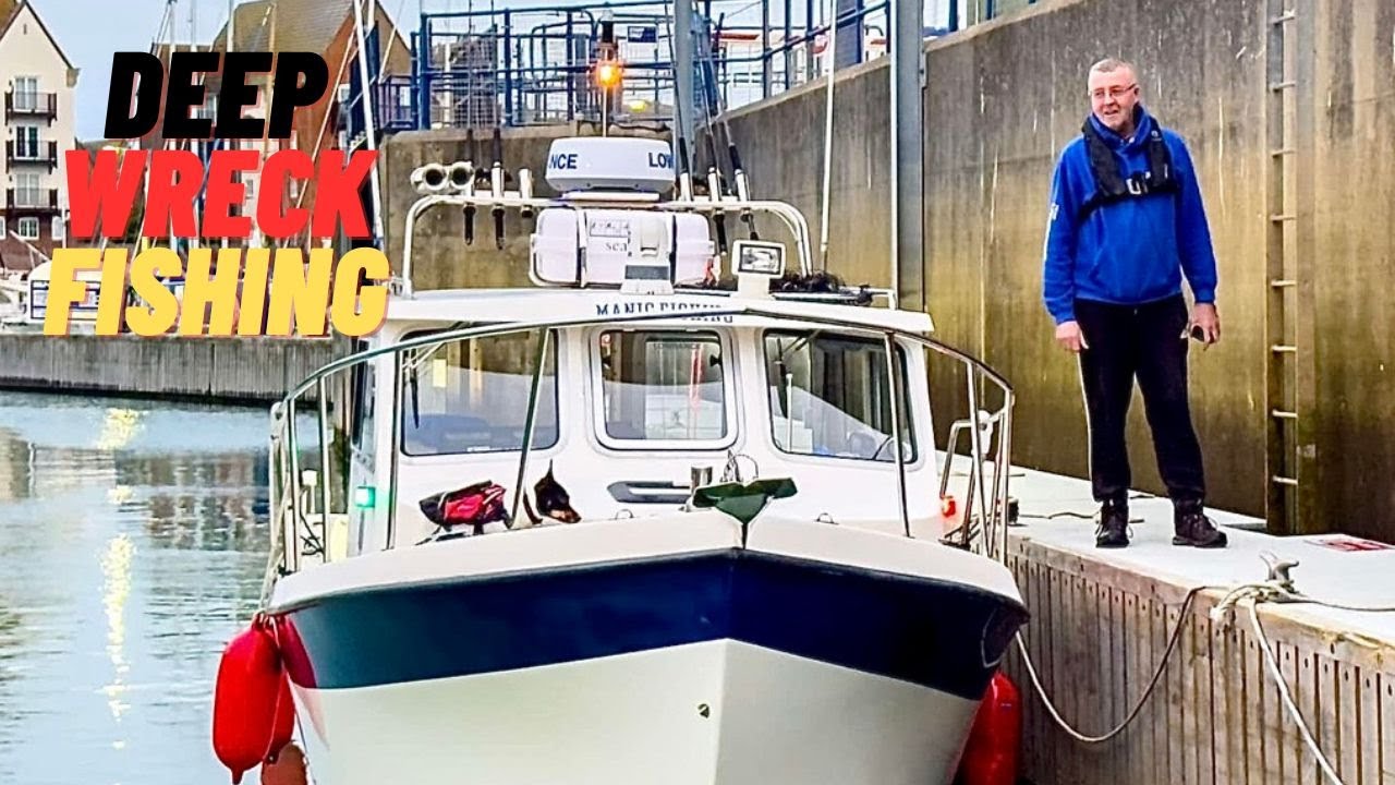 DEEP WRECK FISHING!! WITH A MATE. {sea fishing} - YouTube