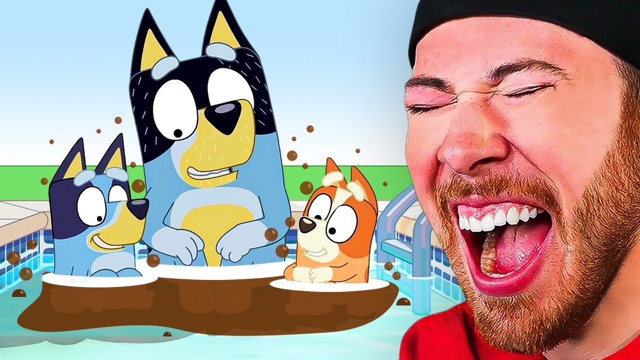 BLUEY TRY NOT TO LAUGH CHALLENGE! (FUNNIEST Moments) - YouTube