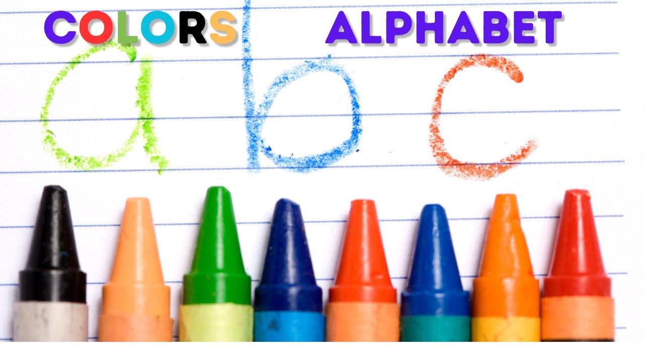 ABC Colors|The Colors Song|Let's Learn The Colors with Alphabets ...