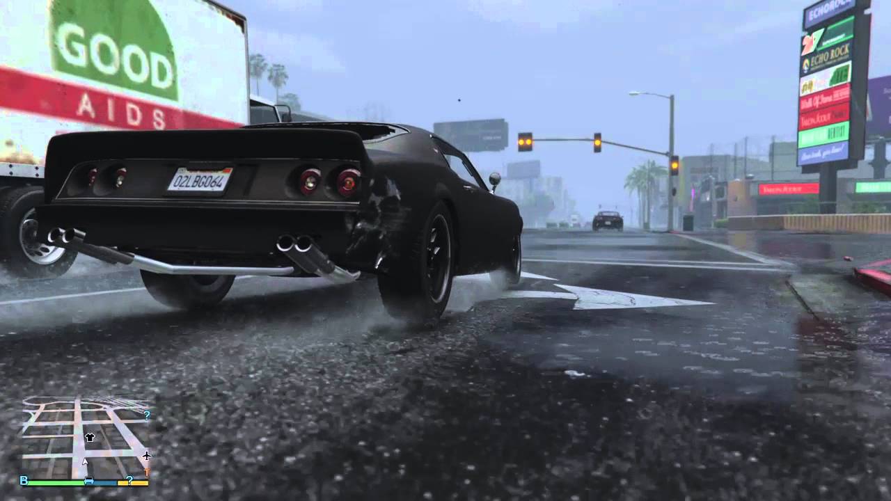 GTA V cinematic gameplay - YouTube