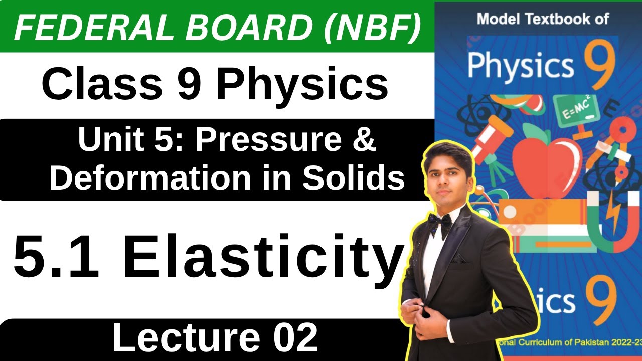 Chapter 5 Pressure & Deformation in Solids | Elasticity | Class 9 ...