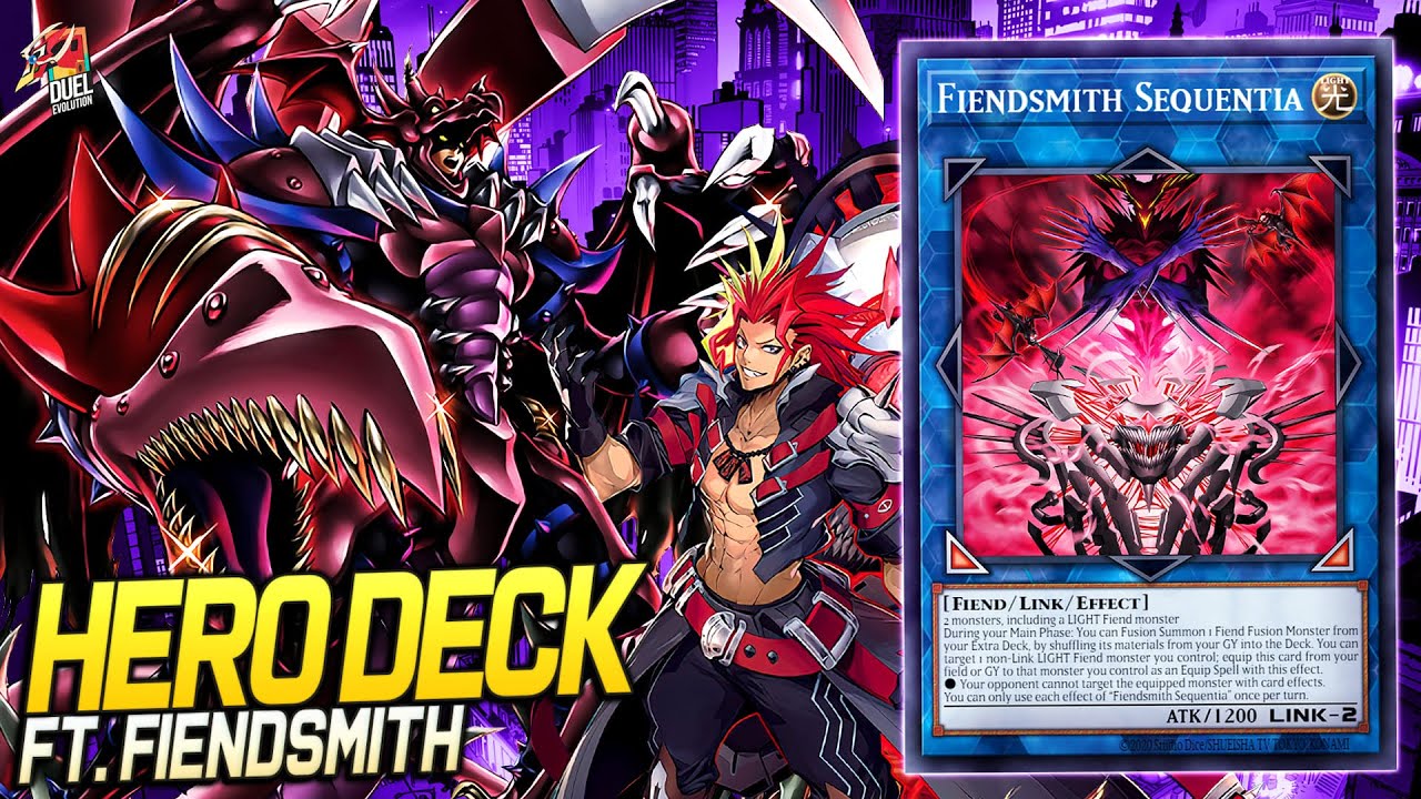 Hero Fiendsmith Deck | EDOPRO | Replays 🎮 + Decklist ️ #hero # ...