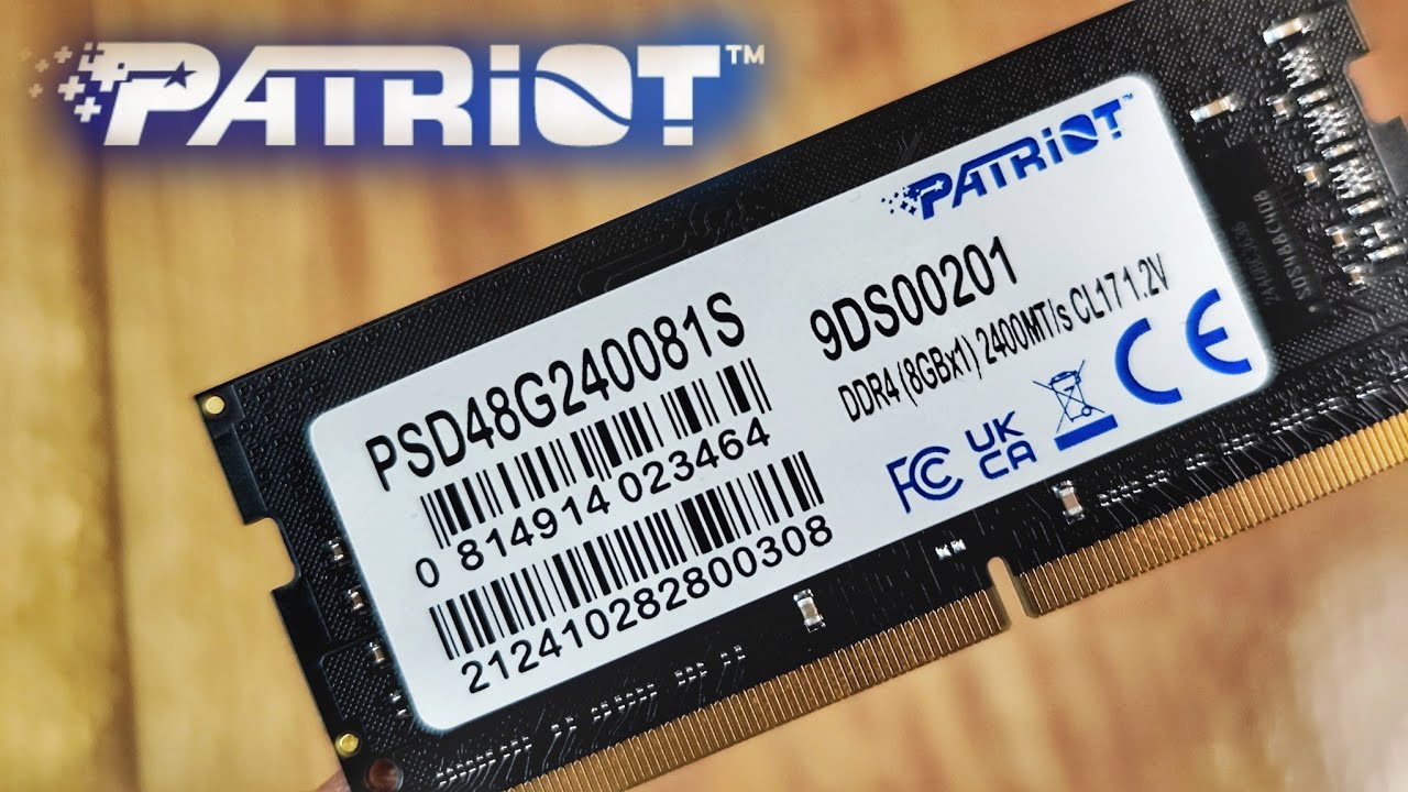PATRIOT Signature Line 8GB 👍 DDR4 SODIMM 💥 - YouTube