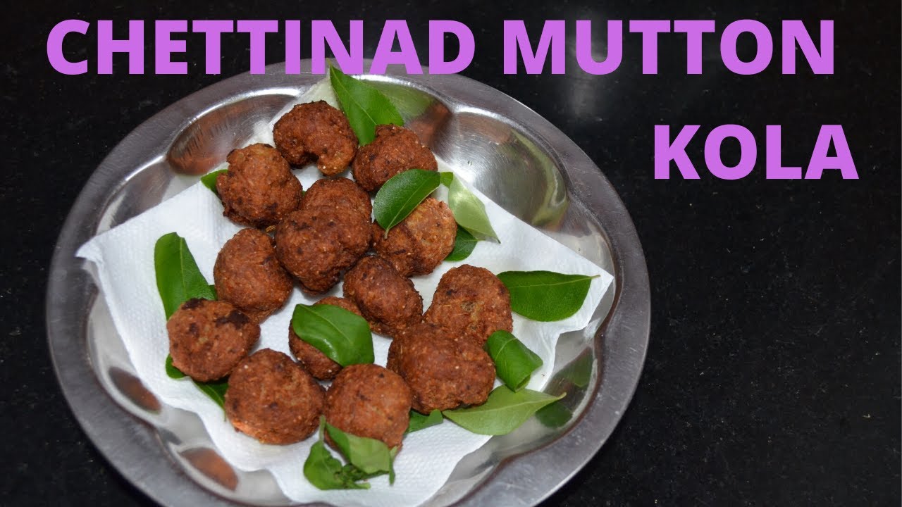 Chettinad Mutton kola urundai|Mutton Kola|Mutton Balls|Kola Urundai ...
