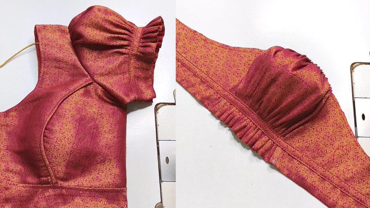 Simple Puffy Sleeves Cutting and Stitching | Puff Sleeve | Butta Hands ...