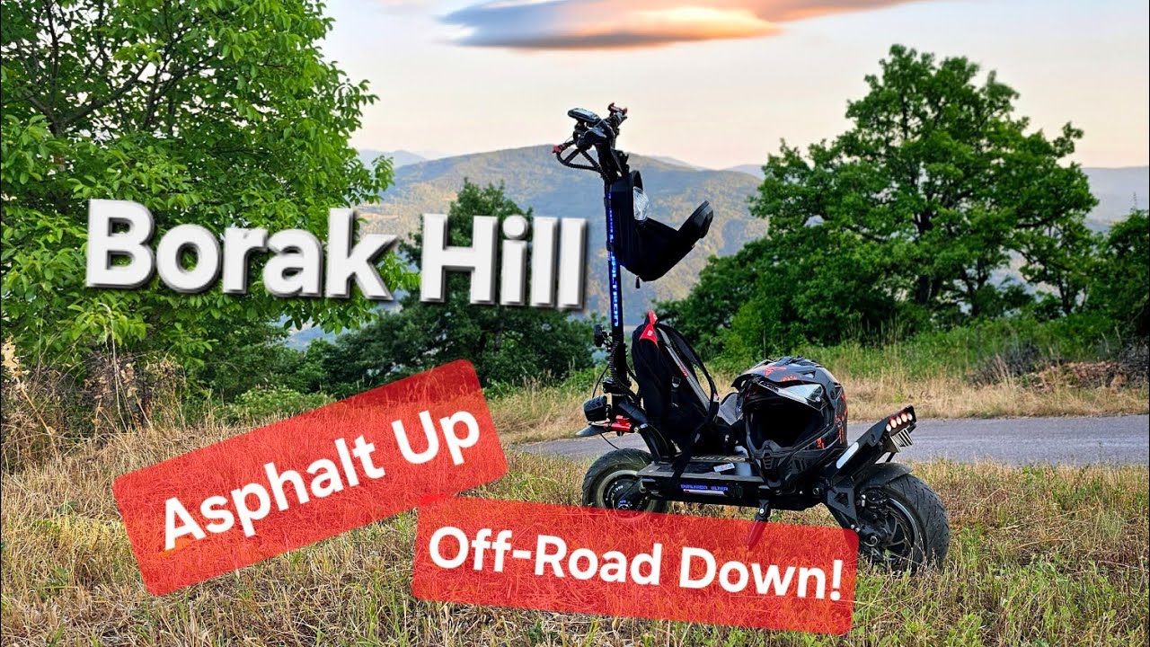 Dualtron Ultra 2 Takes on Borak Hill – Asphalt Up, Off-Road Down! - YouTube