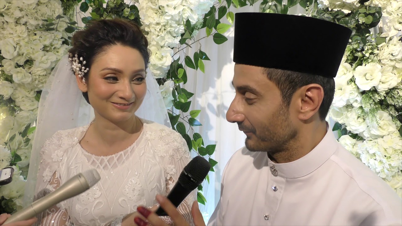 TEMUBUAL: Sasha Saidin Nikah dengan Sirhan Wahab Duda Anak 2, Crush ...