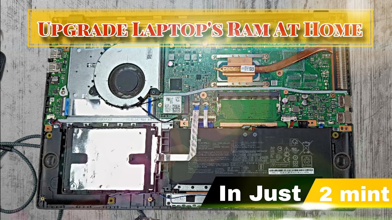 New laptop upgrade ram | Ram Kaise Upgrade kare #raminsert #ramcard# ...