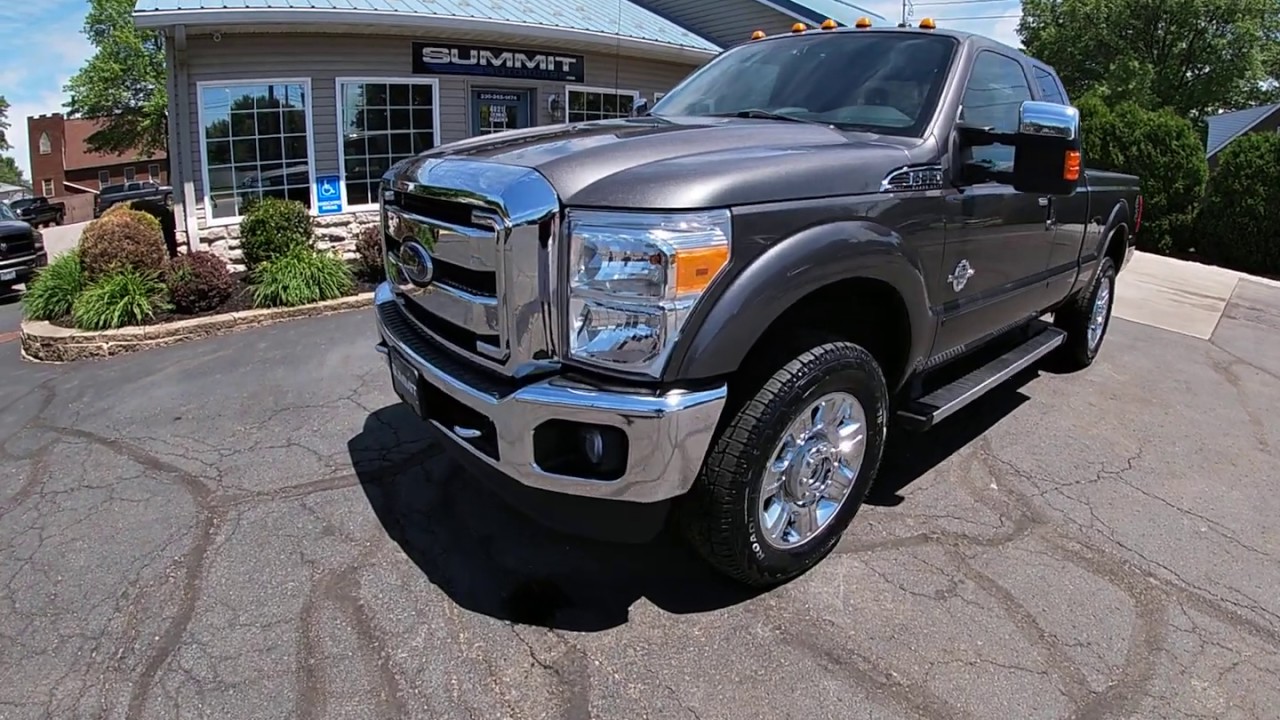 2015 Ford F-350 Lariat Powerstroke - YouTube