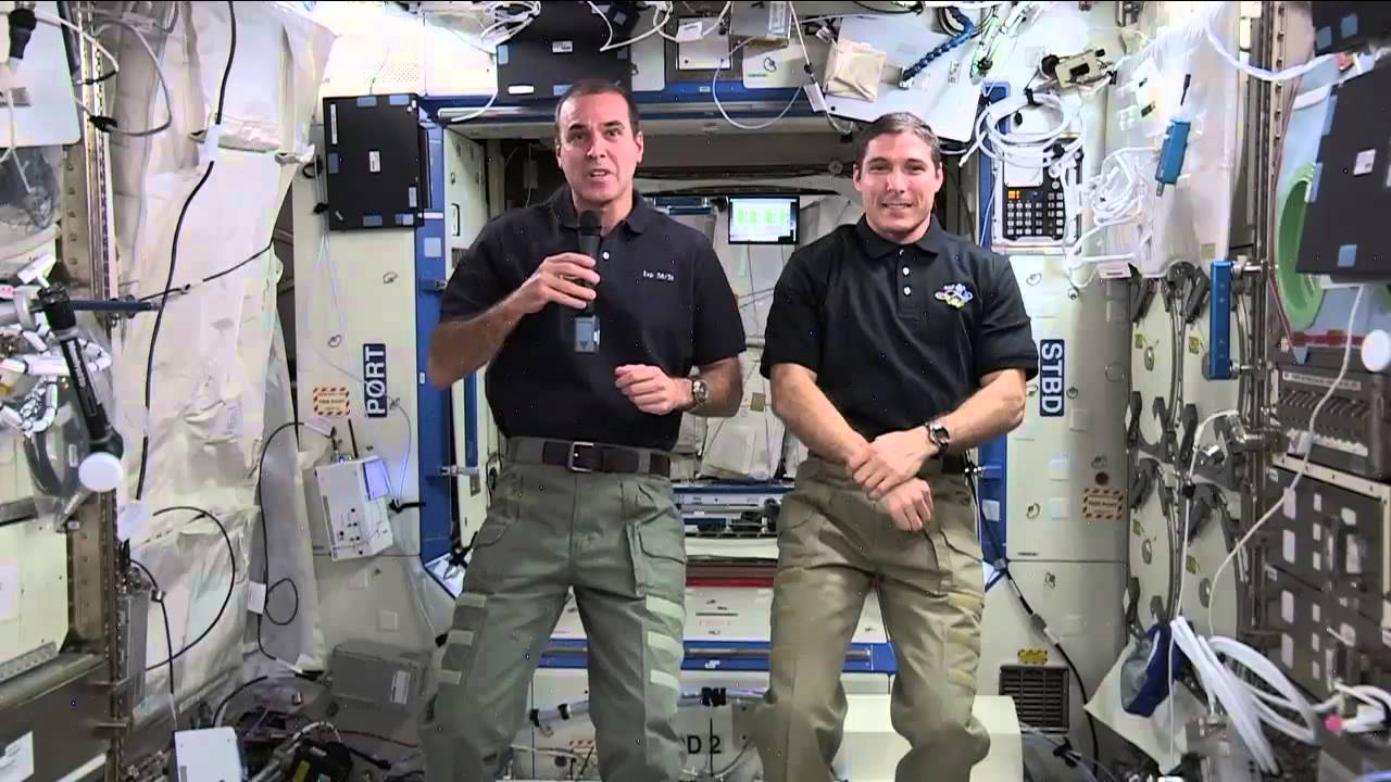 Space Station Crew Discusses Life in Space With NBC News - YouTube