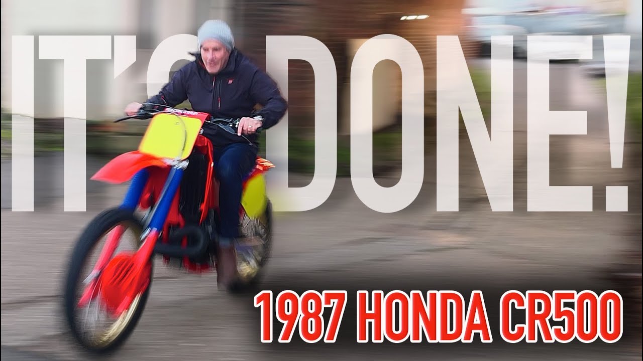 BUT DOES IT RUN?? MEGA EFFORT!- Honda CR500 1987 - YouTube