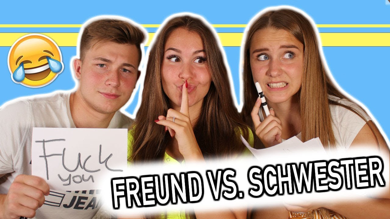 Freund Vs Schwester Wer Kennt Mich Besser 😳 Typisch Kassii Youtube