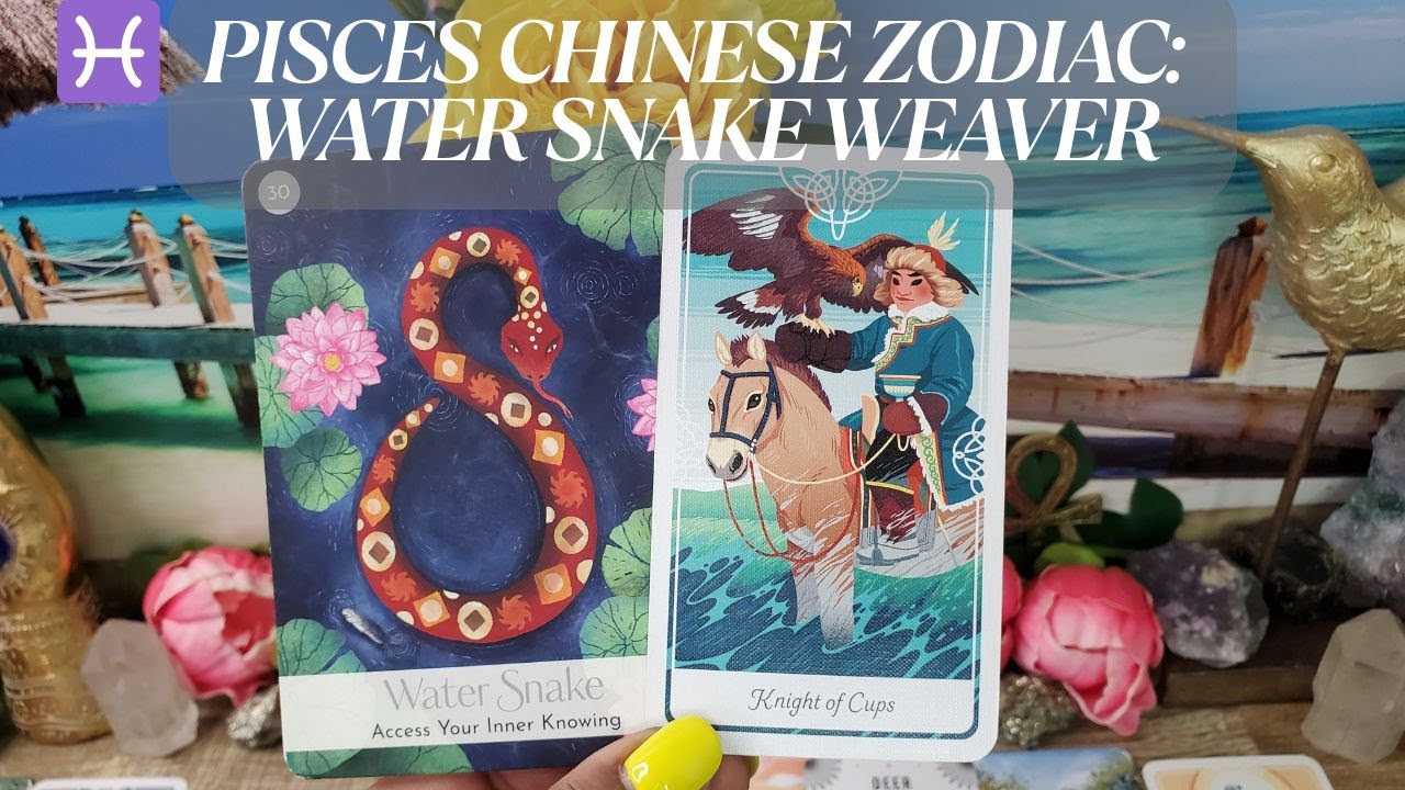 PISCES CHINESE ZODIAC ♓🧧 WATER SNAKE WEAVER - YouTube