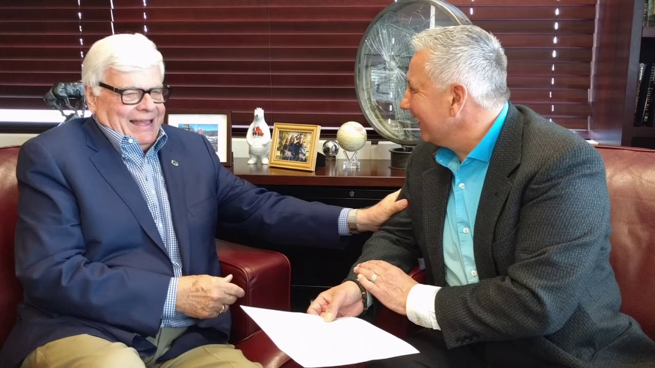 Five Questions with George Brookman - YouTube