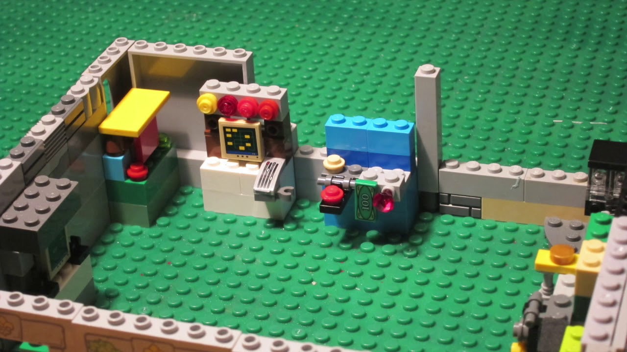 Tutoriel Arcade lego- Arcade lego building - YouTube