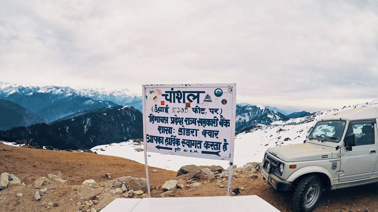 Highest Pass of Shimla | Chanshal Pass | Icy Winter Drive - YouTube