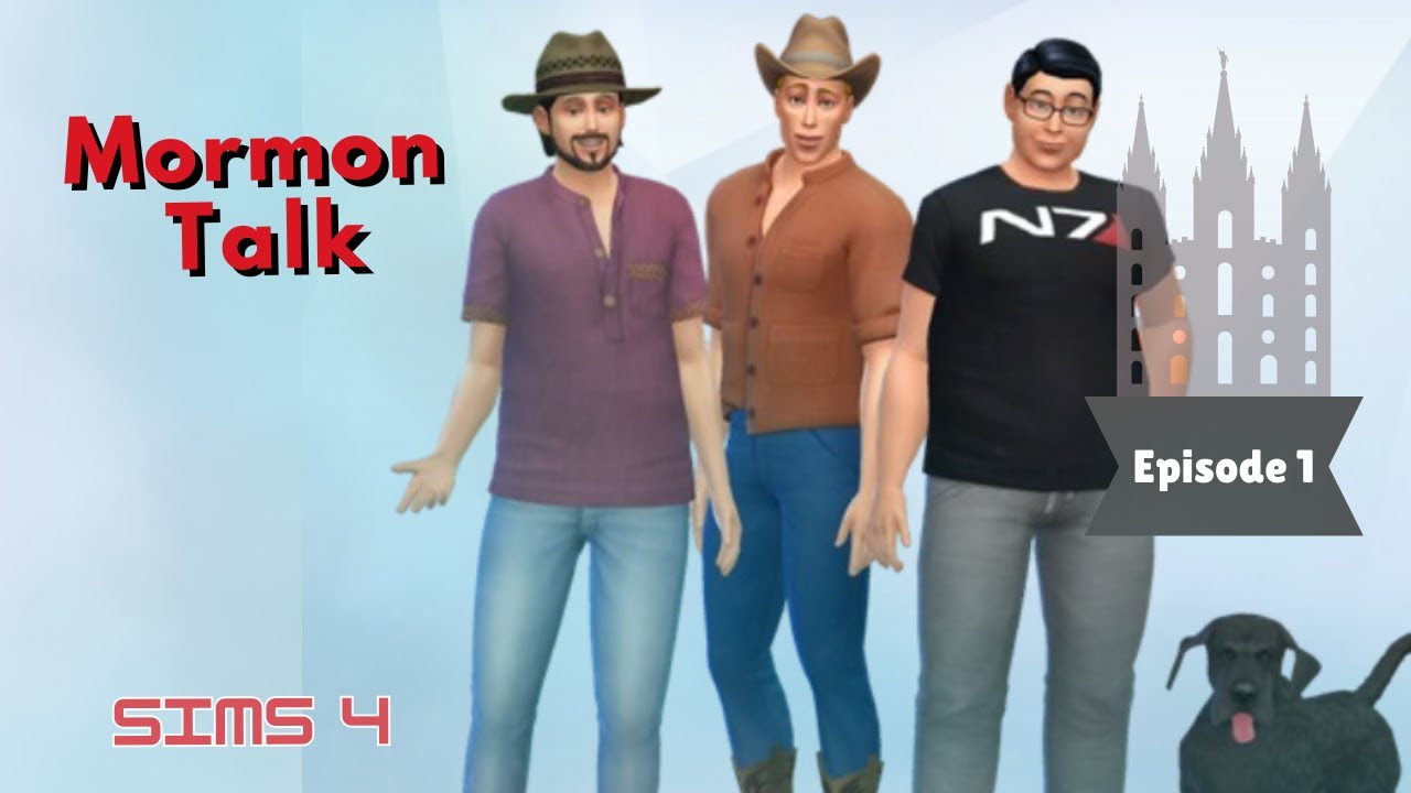 Mormon Talk Sims 4 Lets Play #1- Brock and Gumbles - YouTube