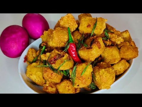 Ang CRISPY ng Tokwa! Napakadali lang! | CRISPY SALTED EGG TOFU - YouTube