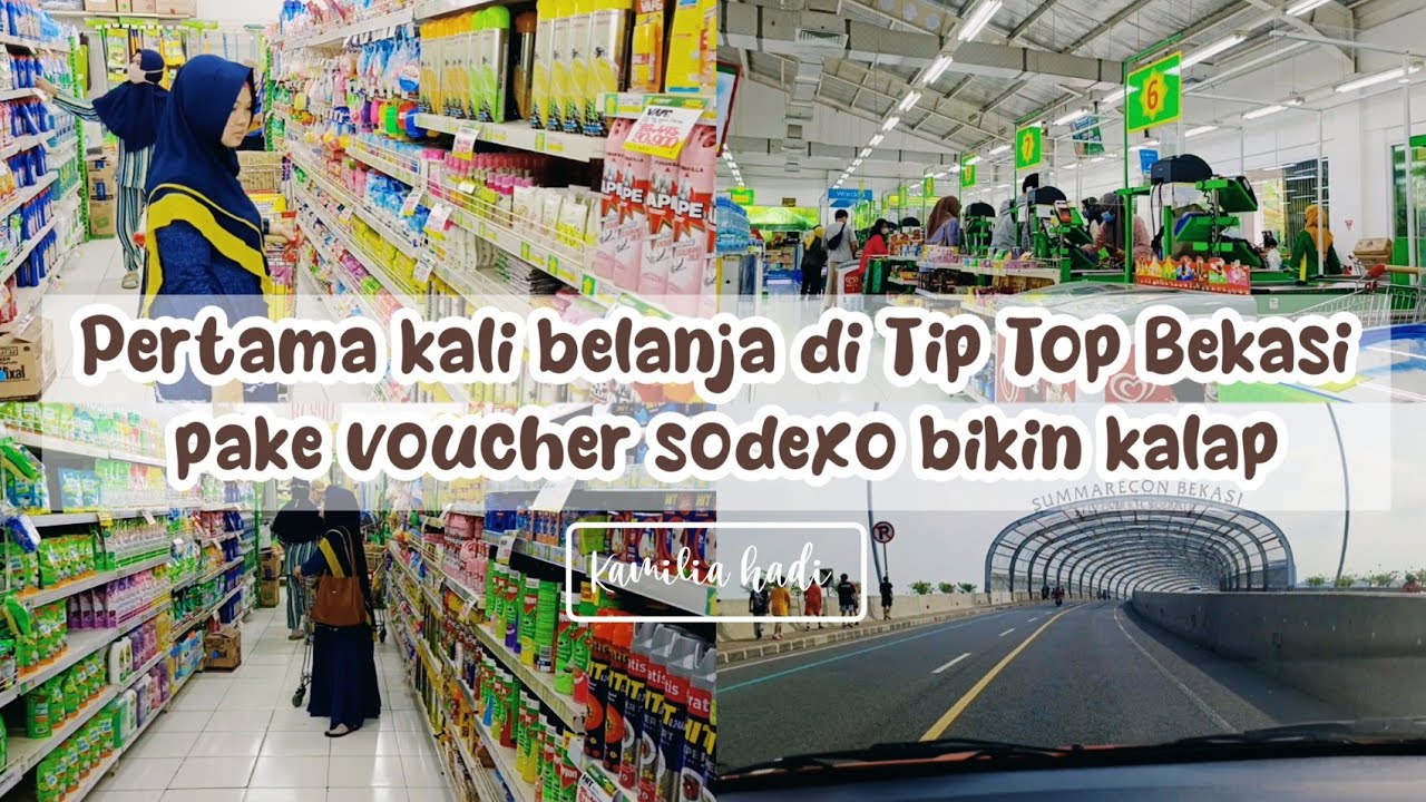 VLOG - KEGIATAN IBU RUMAH TANGGA || Belanja bulanan di Tip Top Bekasi - YouTube