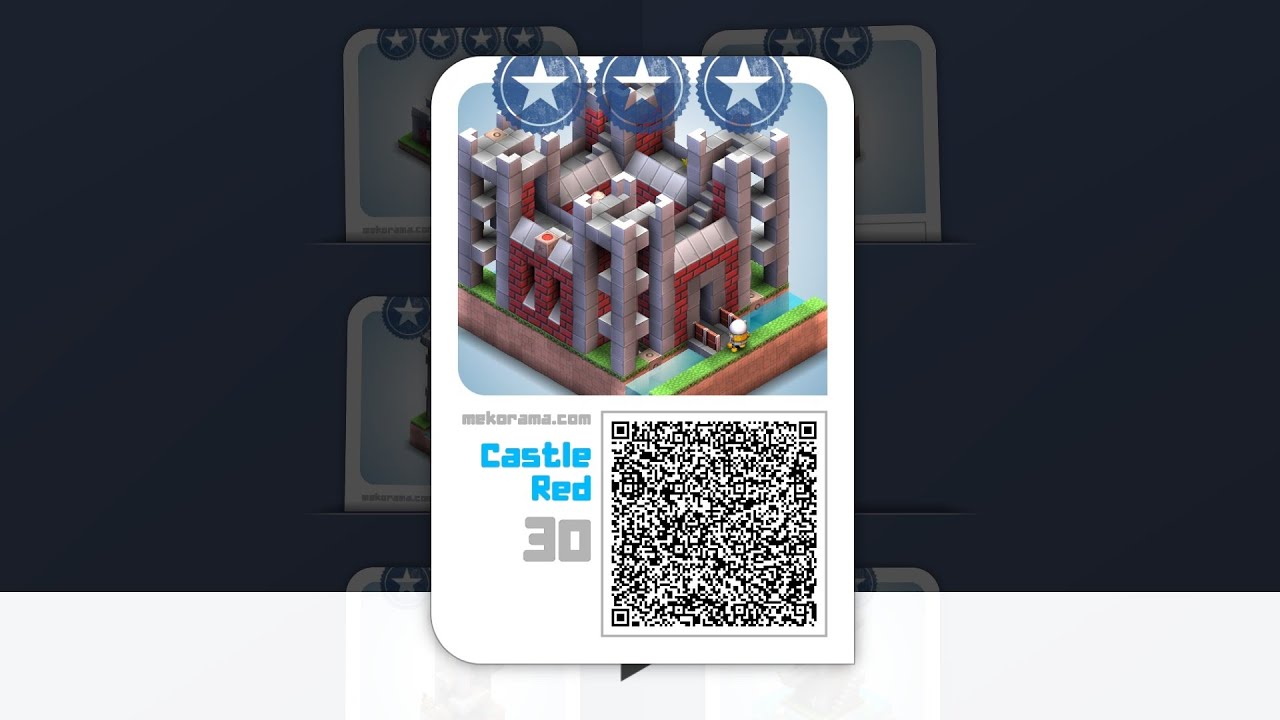 Mekorama level 30 CASTLE RED Complete 3 stars ⭐⭐⭐ - YouTube