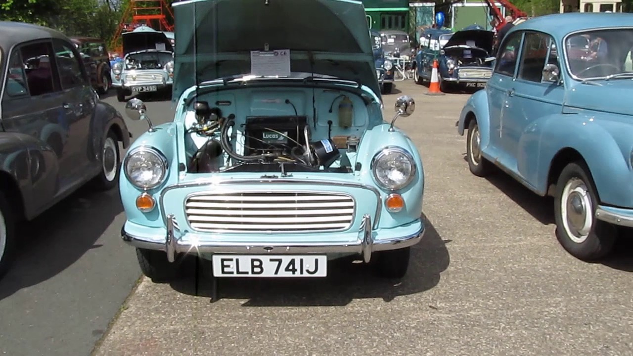 Morris Minor Owners Club Birmingham Branch Rally 23.4.2017 - YouTube
