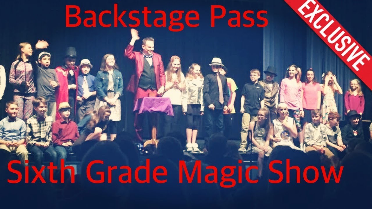 Magic Camp Show Backstage Pass Behind The Scenes - YouTube