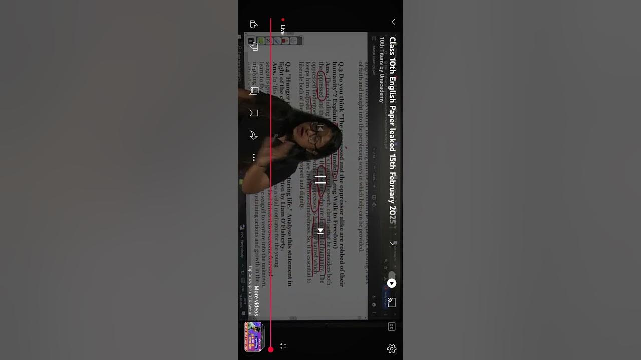 class 10 english paper leak 15th frebaury Cbse layest new - YouTube