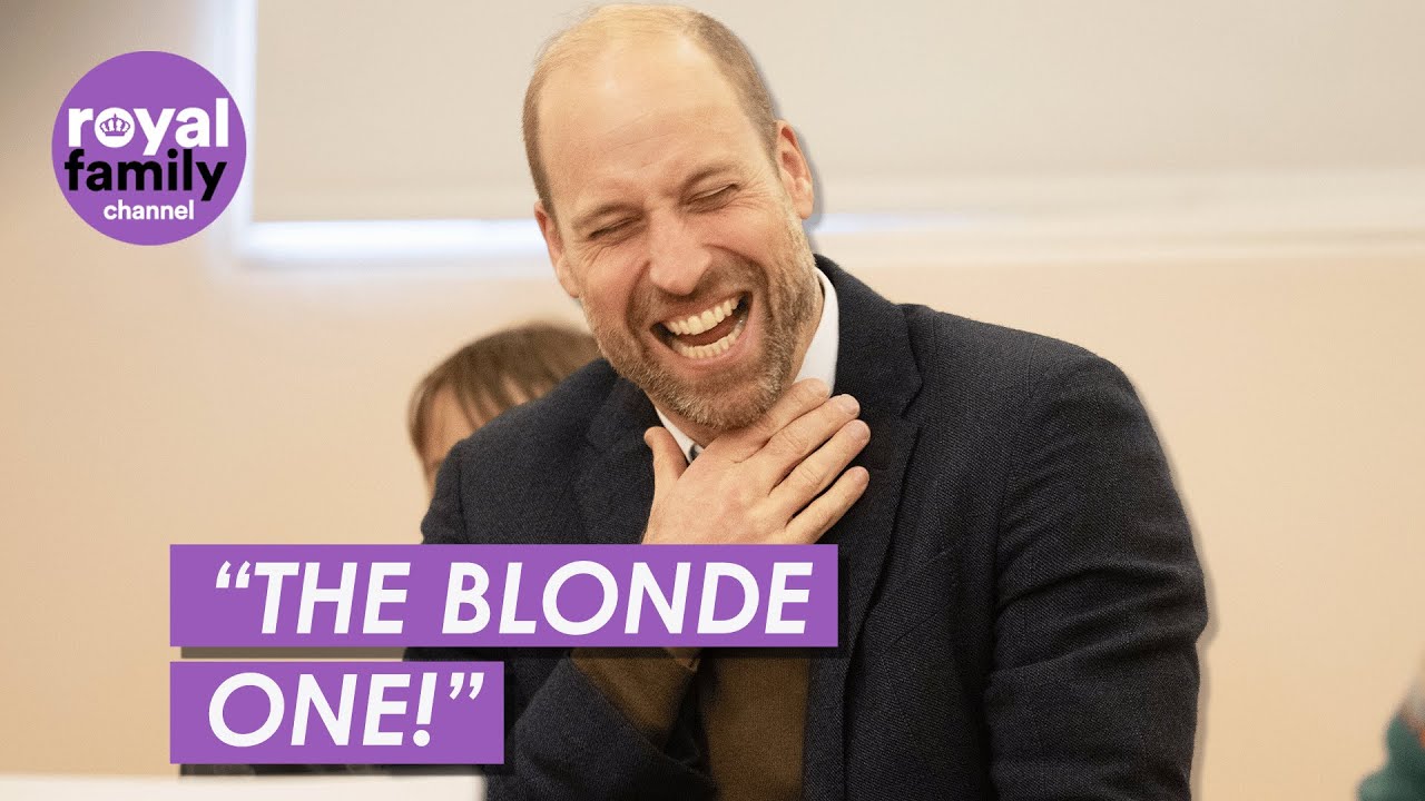 Prince William Bursts into Laughter Playing Guess Who at Comedy ...