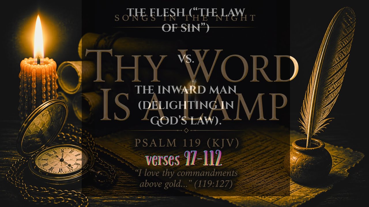 Psalm 119 The Law of Sin vs. The Inward Man(Delighting in God’s law ...