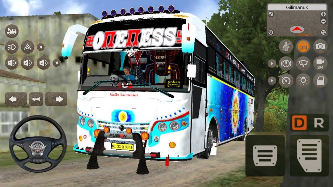 Kerala Bus Mod In Bus Simulator Indonesia - Bussid Bus Mod - Bus game ...