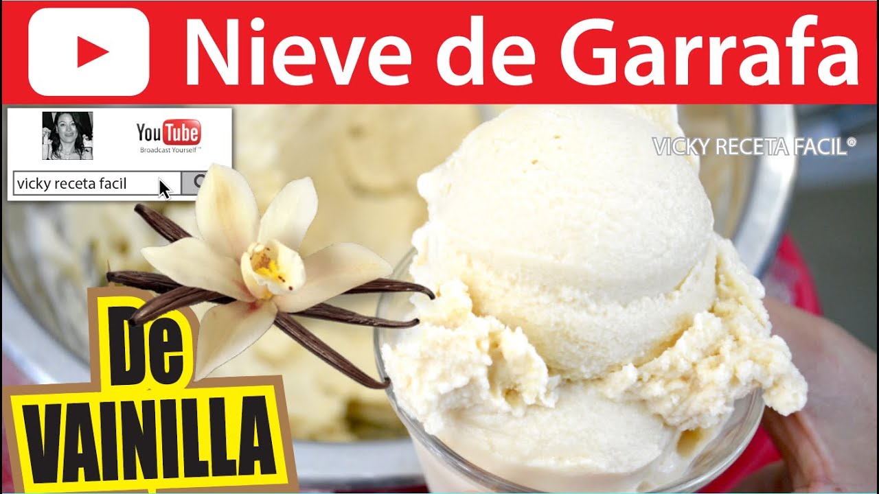 Nieve de Vainilla Nieves de Garrafa Helado de Vainilla | # ...