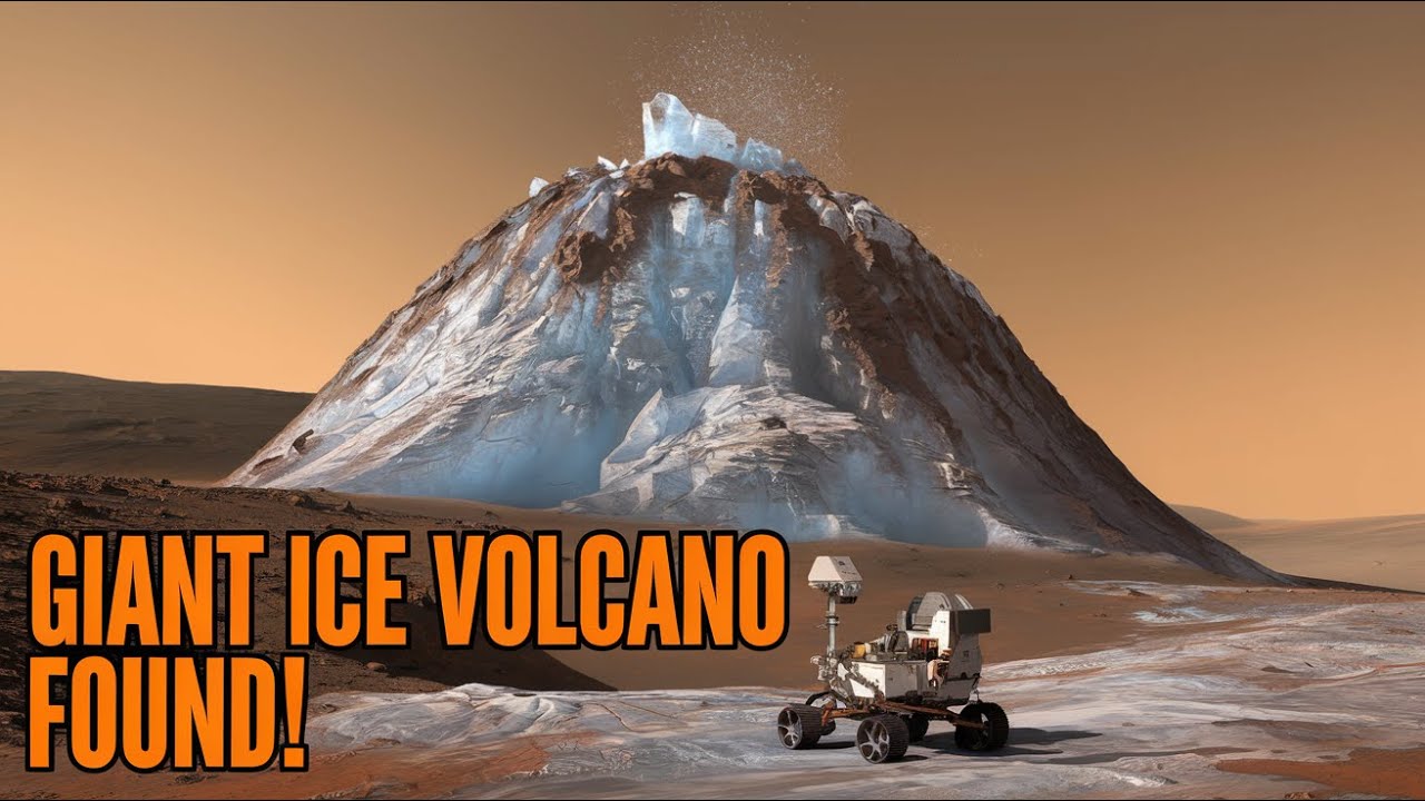 NASA's Shocking Discovery: Giant Ice Volcano on Mars Revealed! - YouTube