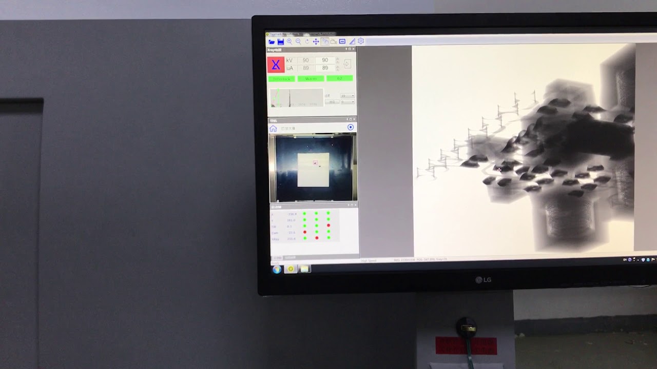 Driver Board IC Bonding Wire X-Ray Inspection - YouTube