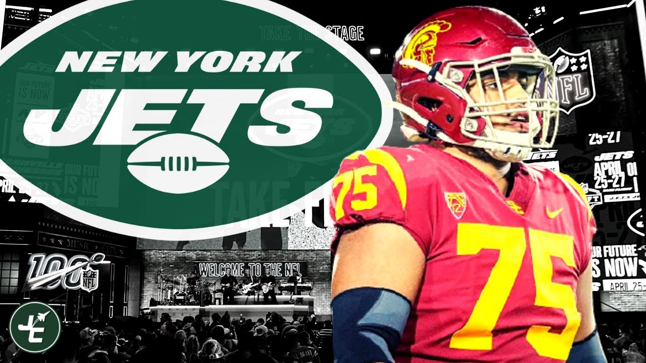 NEW YORK JETS DRAFT ALIJAH VERA-TUCKER | LIVE REACTION - YouTube
