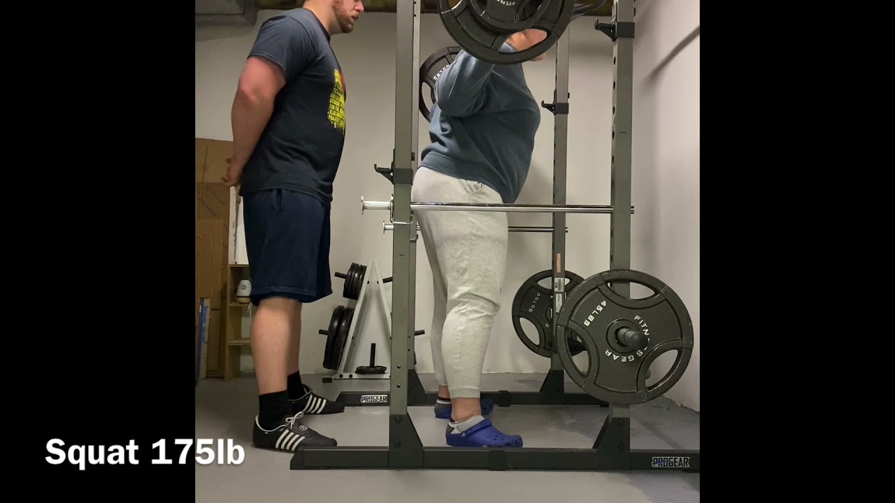 Megan Squat 175lb - YouTube