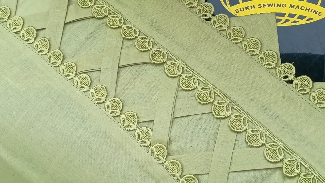 Trouser Bottom Design with Lace | Trending Plazo Pant Design | Pent ...