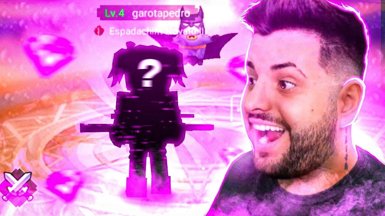 PRIMEIRA SKIN NA CONTA FEMININA !! (BLOCKMAN GO BED WARS) - YouTube