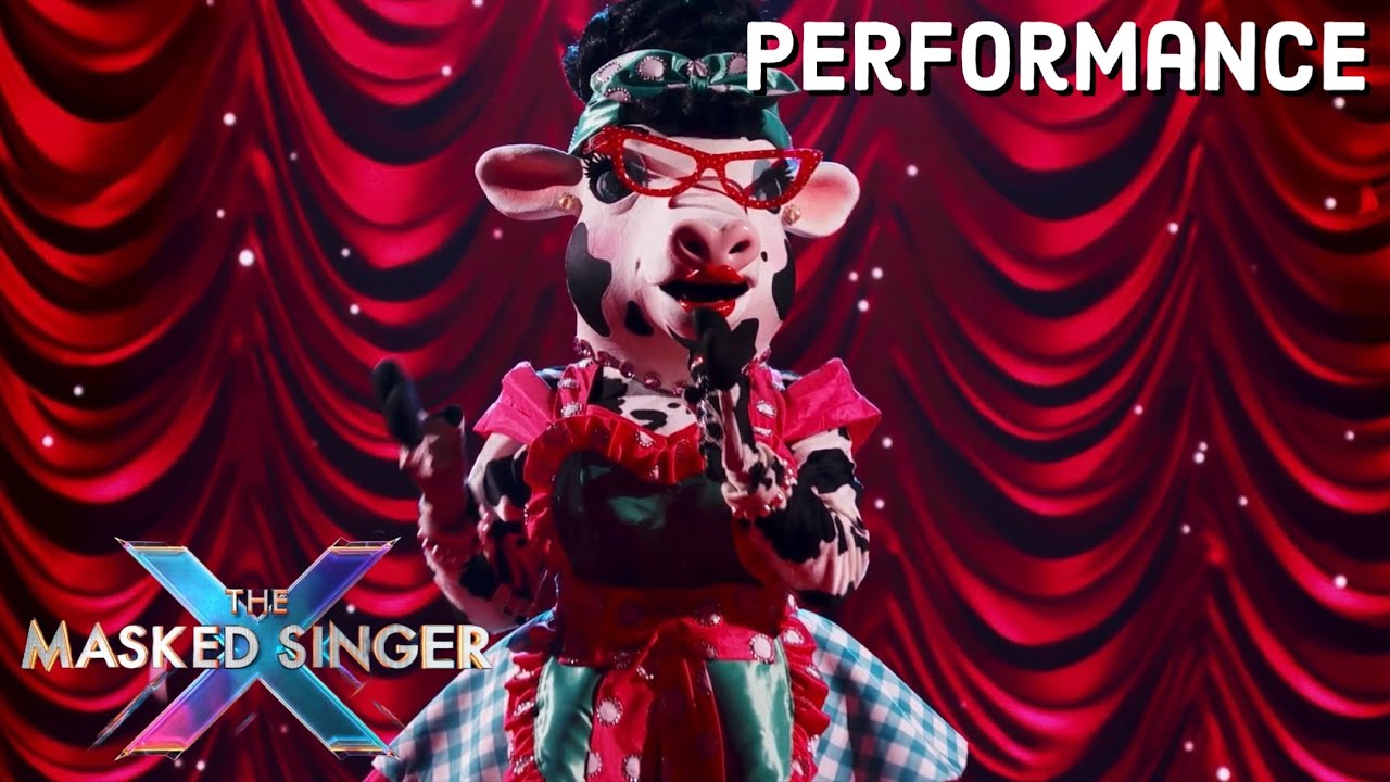 Cow sings “Take A Bow” by Rihanna | THE MASKED SINGER | SEASON 10 - YouTube
