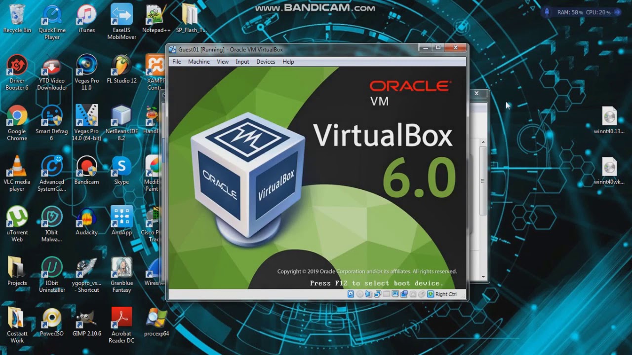 Virtual Box & Windows NT Installation zaheer - YouTube