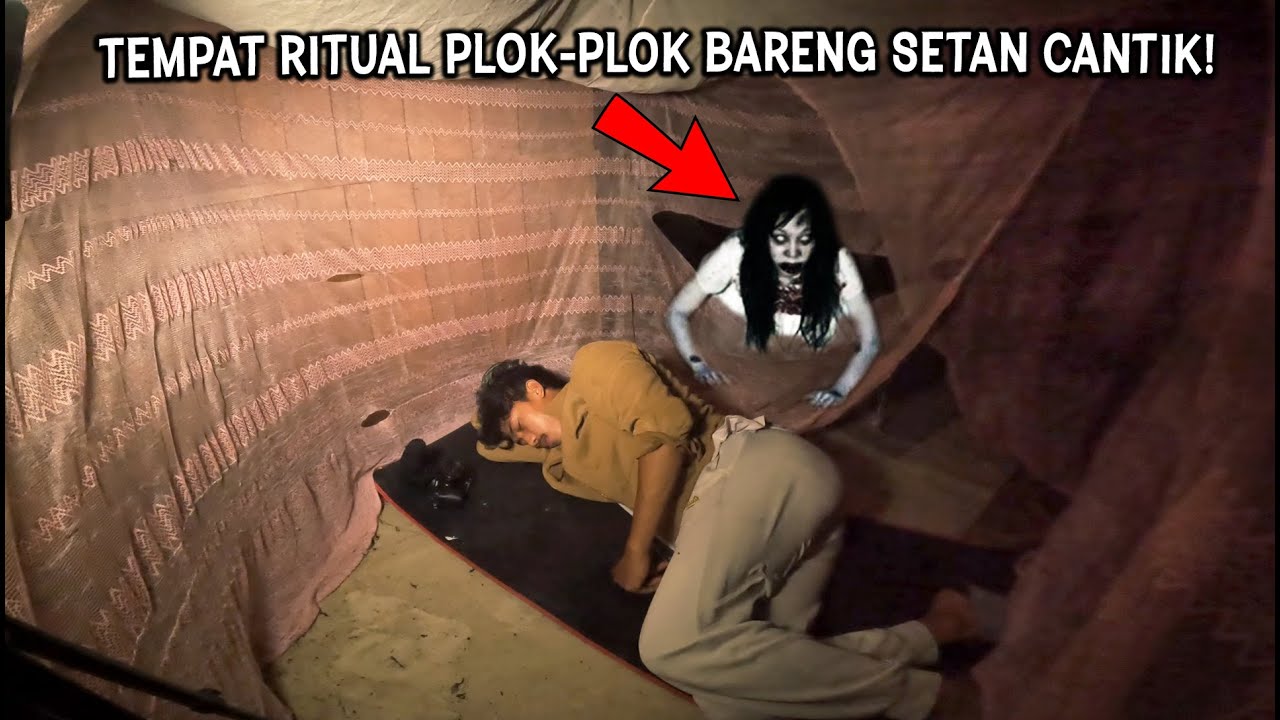 SOLO CAMPING DALAM KELAMBU TEMPAT RITUAL DUKUN ESEK2 DENGAN SETAN! - YouTube